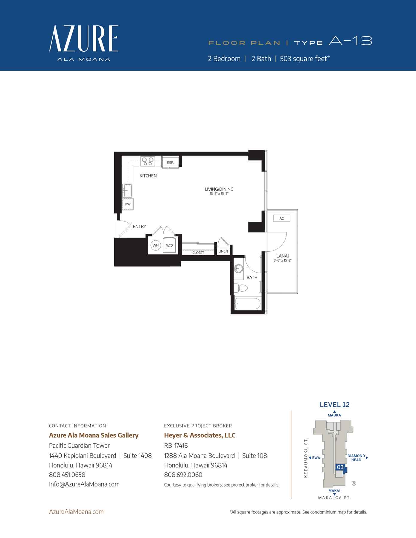 Azure Ala Moana - Hawaii Condo Source